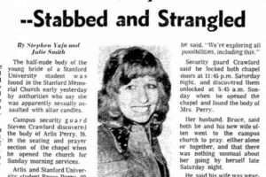 Arlis Perry - The True Crime Database Membership Arlis Perry Stanford ...